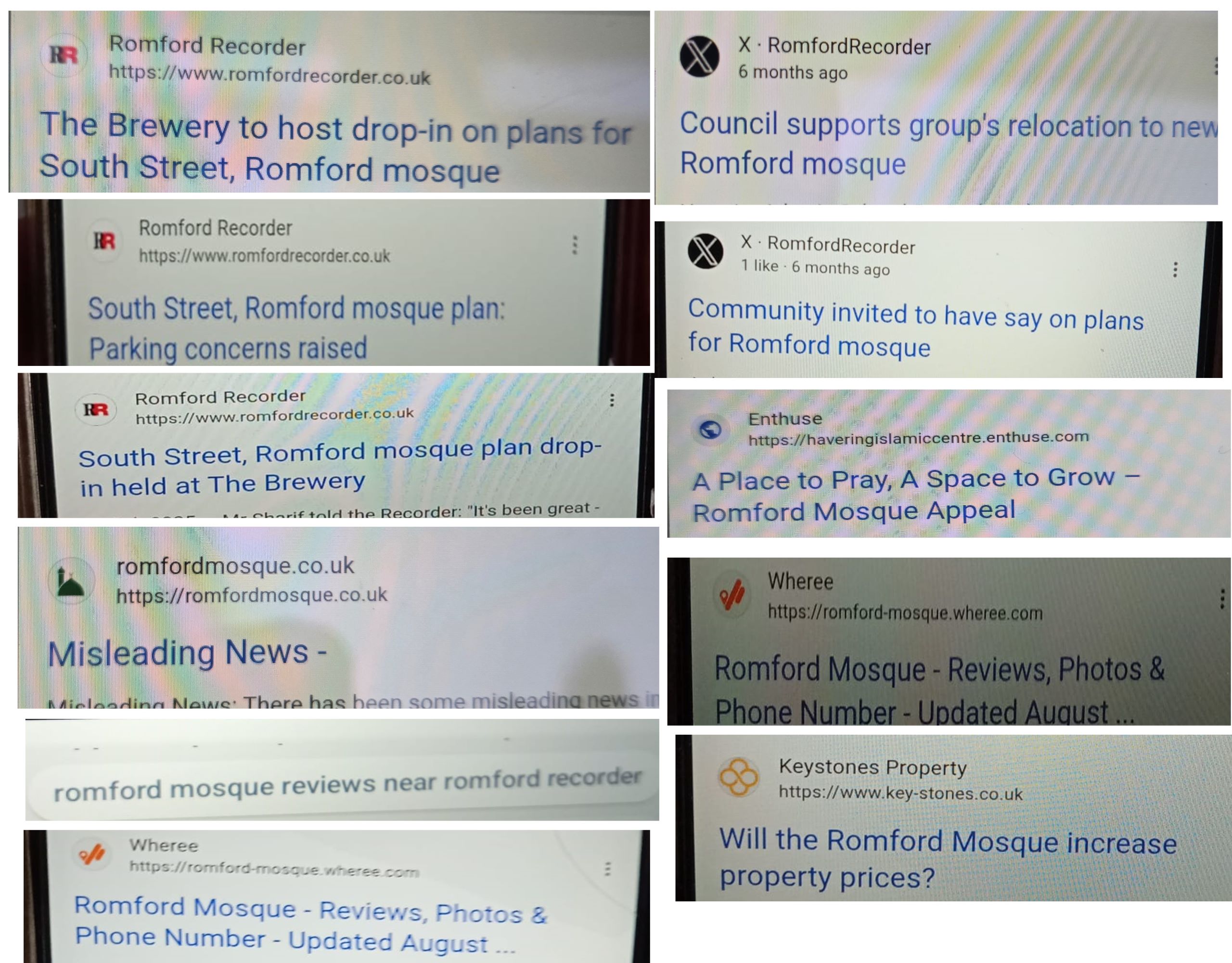 Romford Mosque, Quran and Islamic classes, Friday Prayer